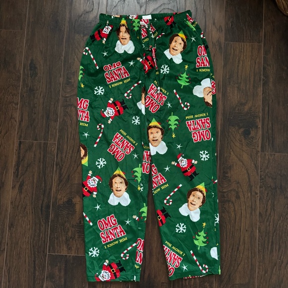Intimates & Sleepwear | Elf Size Large Christmas Pajama Pants | Poshmark